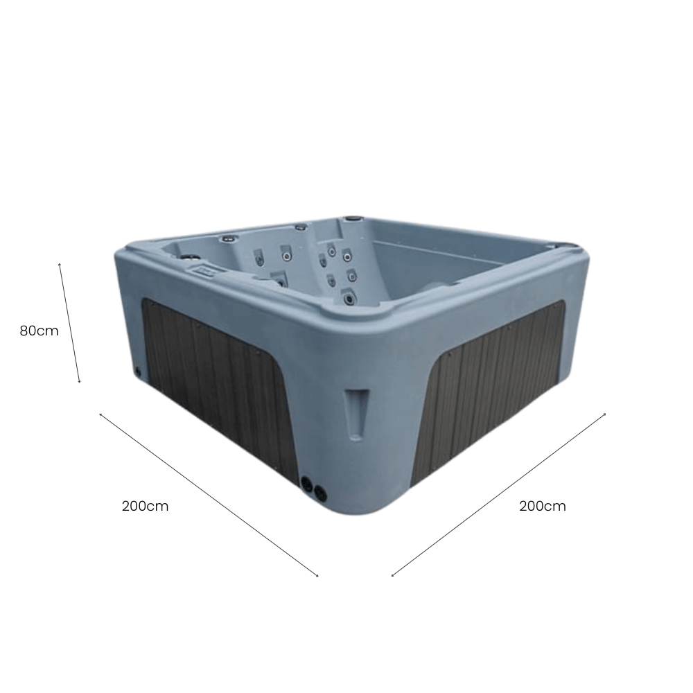 The Malibu Hot Tub - BlueFish Hot Tubs